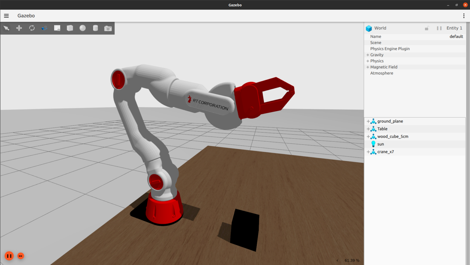 CRANE-X7 ROS 2（Foxy）パッケージをリリースしました | アールティ ヒューマノイドロボットブログ
