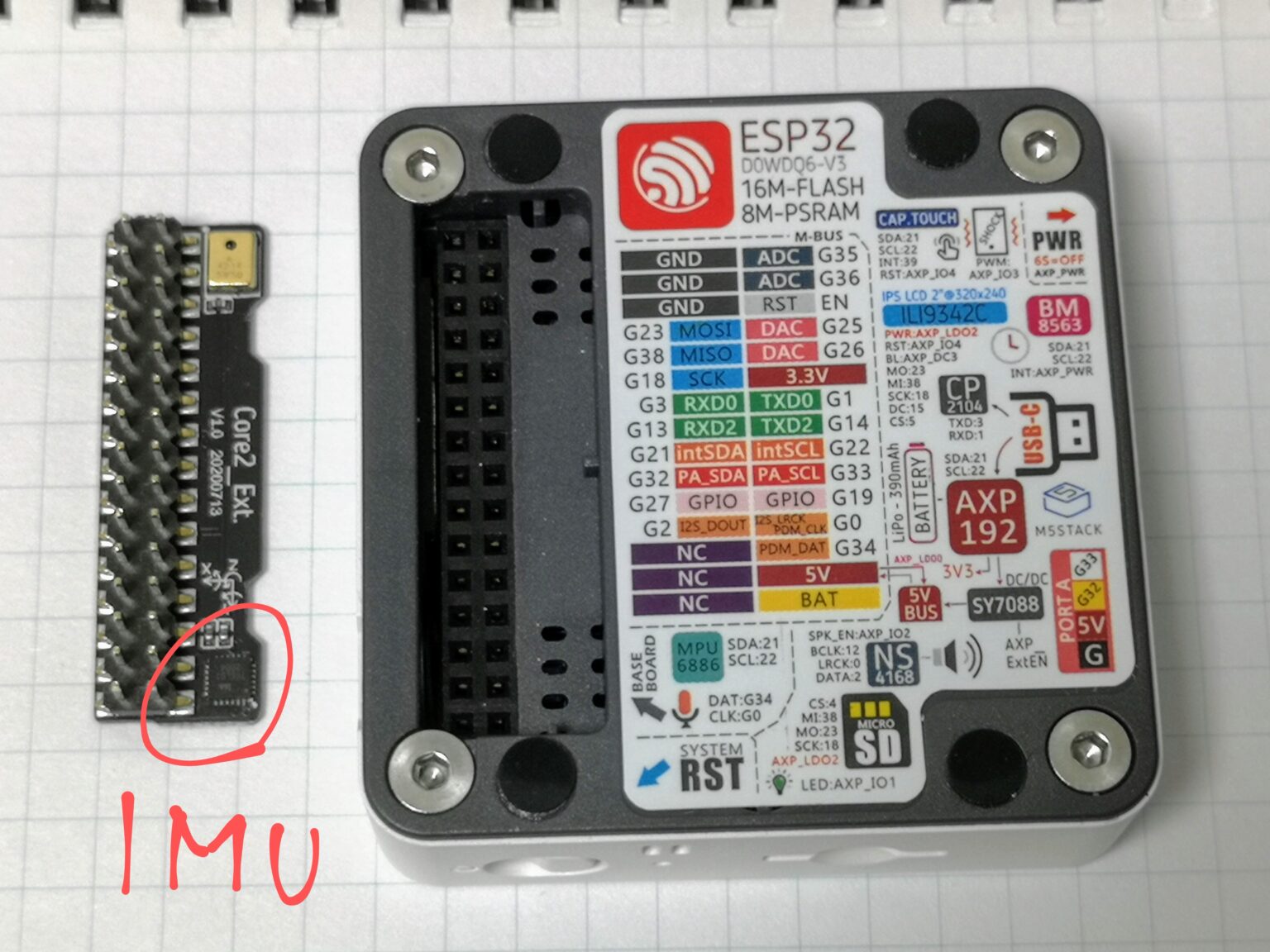 M5Stackマイクロマウスの回路設計：ICM-20648を使ったIMU回路 ? ししかわのマウス研修 Part.36 | アールティ 移動型ロボットブログ