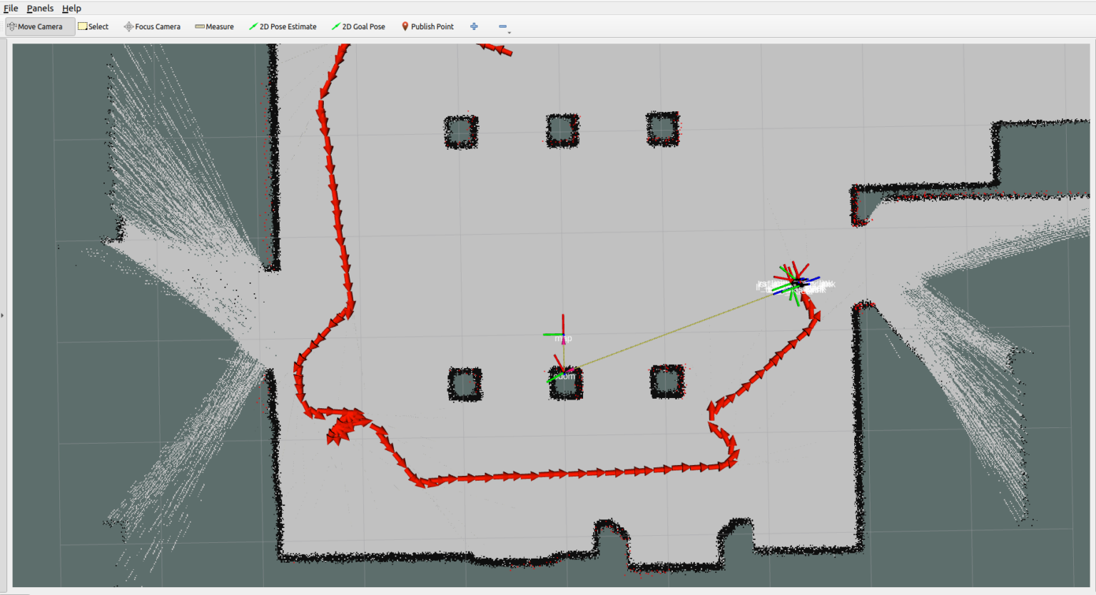 Raspberry Pi MouseのシミュレータパッケージROS 2版にSLAM&Navigationサンプルを追加しました | アールティ 移動型ロボットブログ