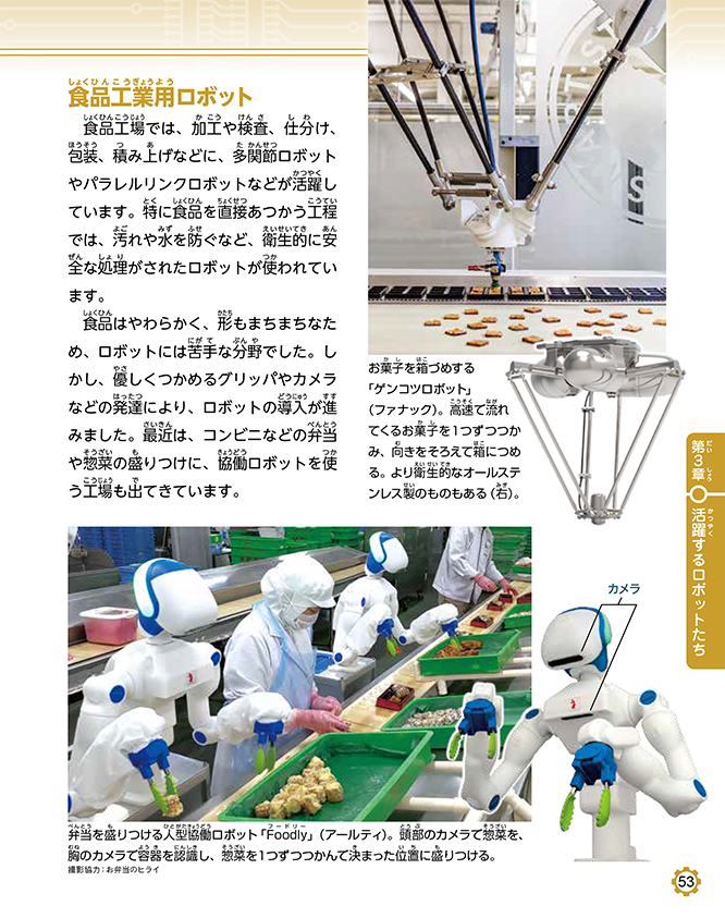 誠文堂新光社「未来につながる！ ロボットの技術」にFoodlyが掲載されました | 株式会社ア－ルティ